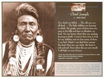 the Art of 12: COMMANDERS IN CHIEFS: TECUMSEH, IROQUIOS, SITTING BULL ...