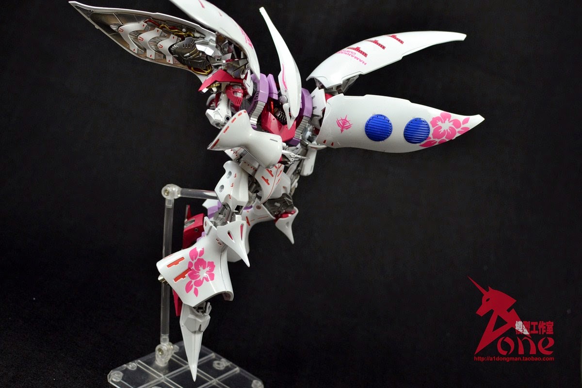 Custom Build: MC Model 1/144 AMX-004 Qubeley