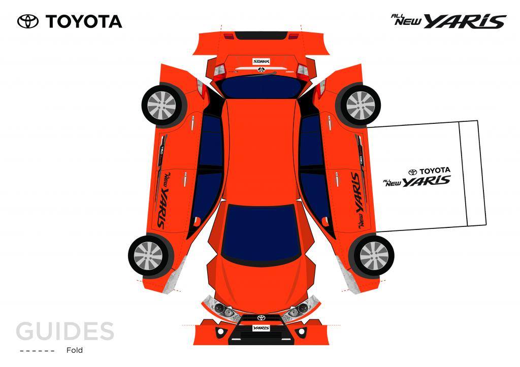 Kumpulan papercraft mobil - Desain Hidupmu