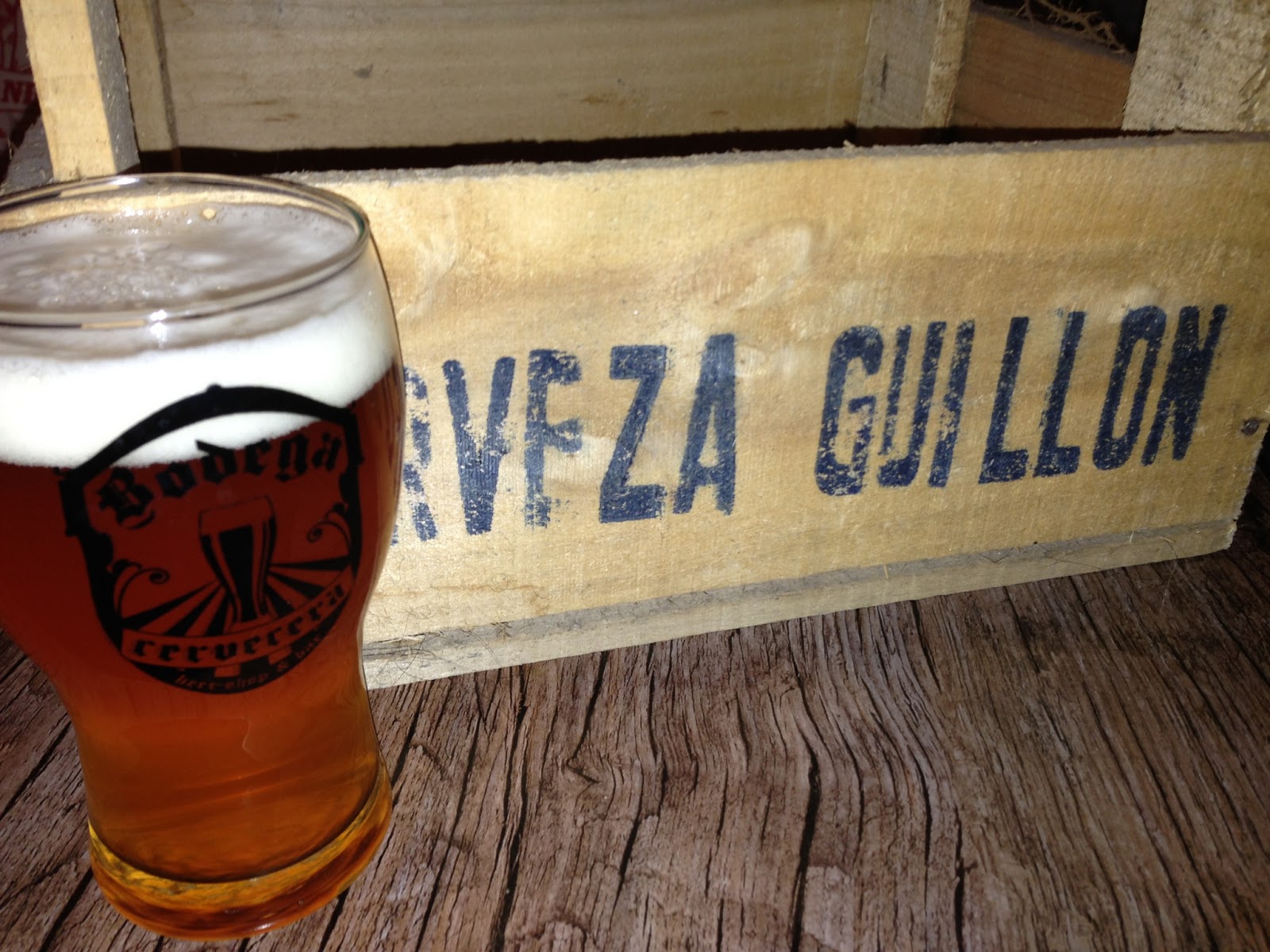 Cervezas del Mundo: Cervezas Guillon en Bodega Cervecera