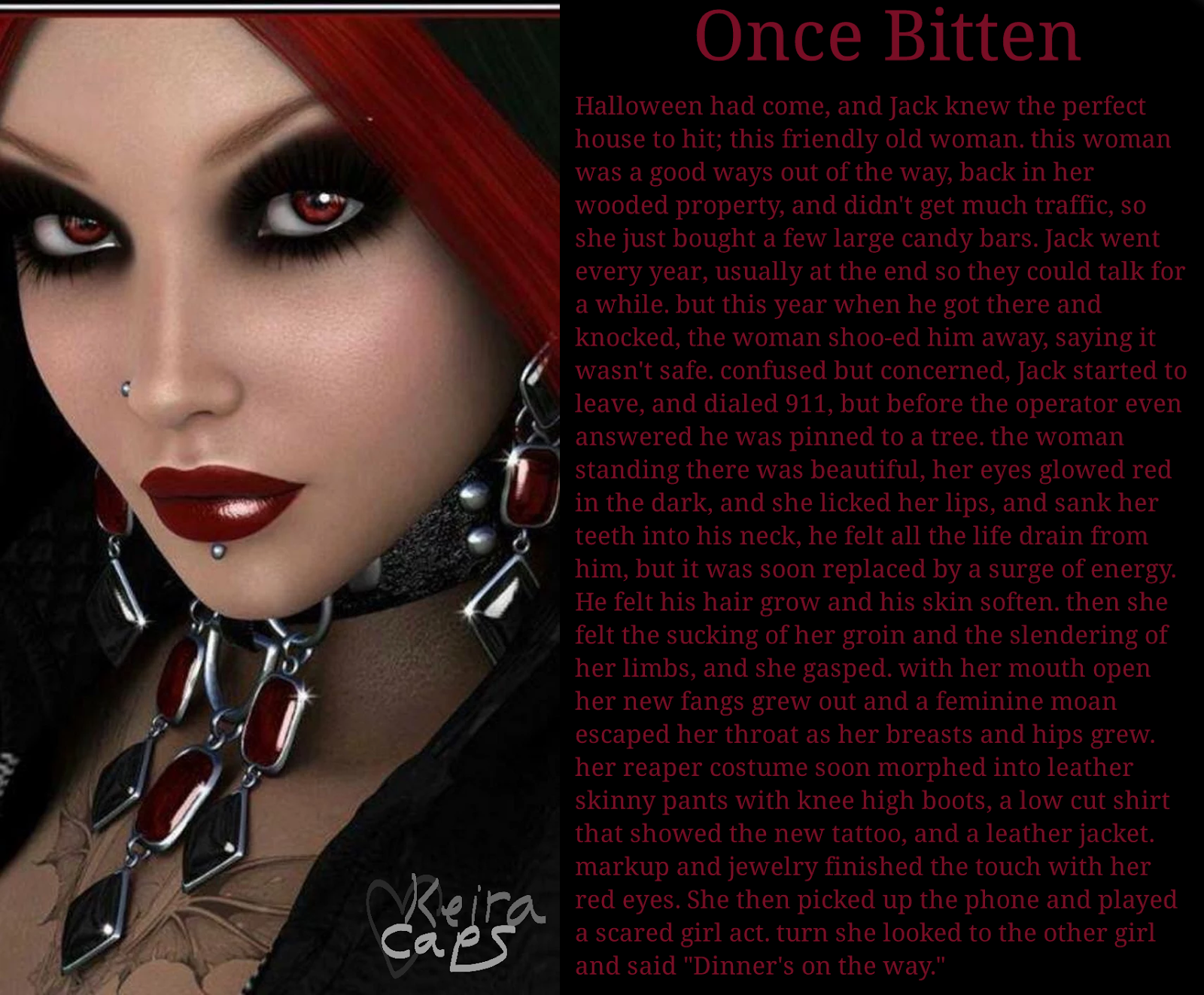 Keira s TG Captions Halloween Triple Treat keira-s-tg-captions-halloween-triple-treat