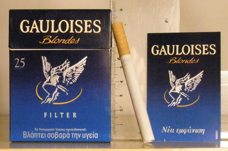 Συλλογή από πακέτα τσιγάρων: Gauloises