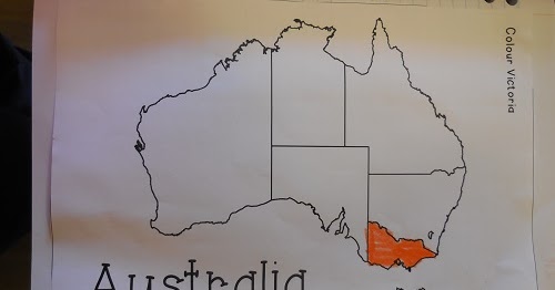 The Paper Maid: Australian State Emblems Victoria