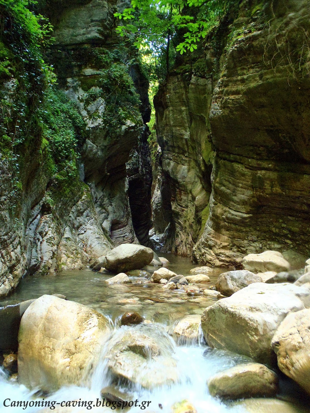 Canyoning - Caving: Ρέμα Πλατανάκι, Ευρυτανία