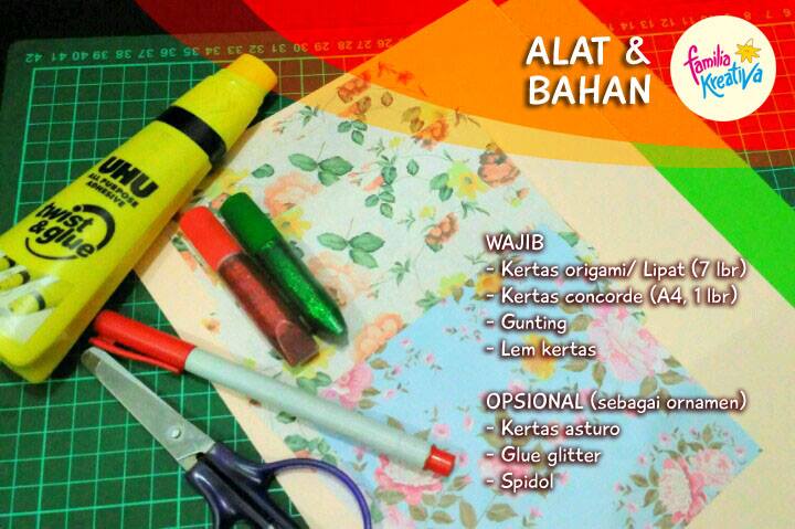 Tutorial Membuat Pop-Up Kartu Bunga