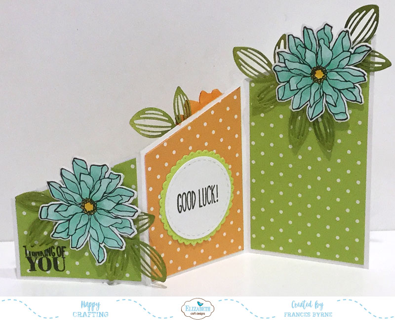 StampOwl's Studio: Flower Power Trifold Card