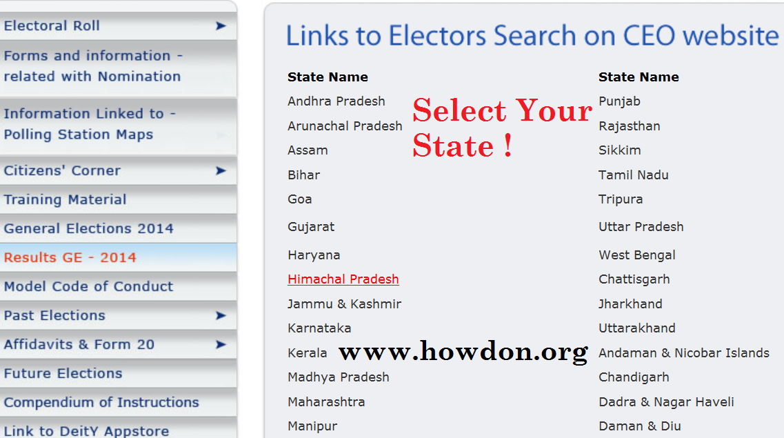 HowDon: How To Find Part Number And Serial Number Of Electoral Roll?