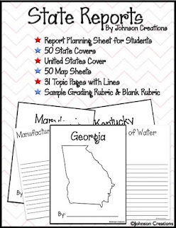 Johnson Creations: State Reports