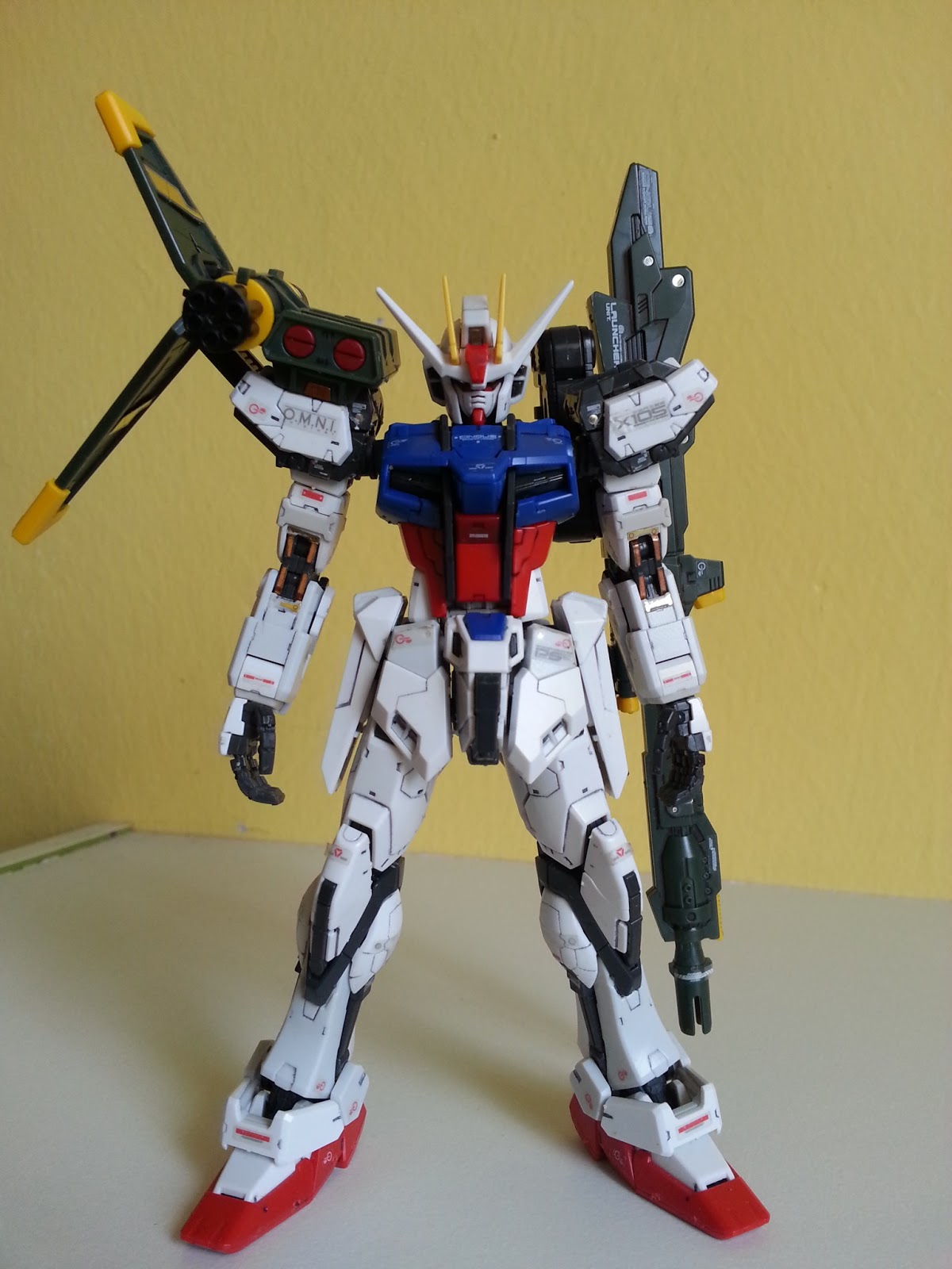 Lightning Quantum's Base: Review: RG 1/144 Lancher Strike / Sword ...