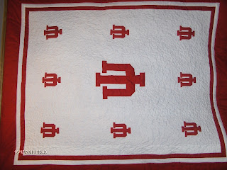 Eye of the Needle Ministry: IU Quilt and Pillows