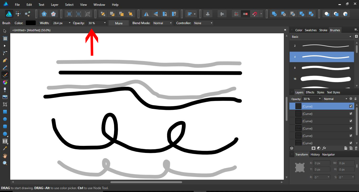 Using the Vector Tool in Affinity Designer | Design Bundles