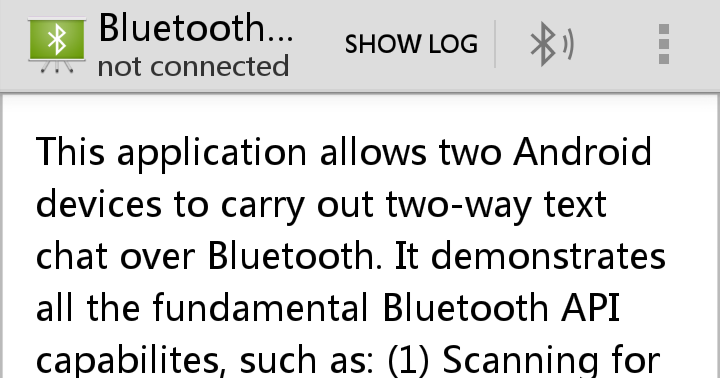 Android-er: Import Android code sample of BluetoothChat to Android Studio