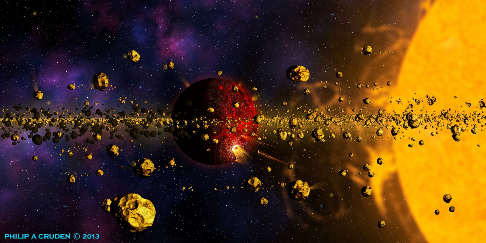 Billion Planets Astronomy and Art: Cosmic Art