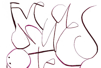 Art With a Needle: Calligraphy update -- my new pen 1