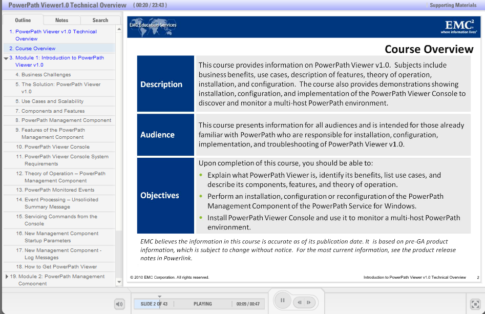 Use Meo: PowerPath Viewer v1.0 Technical Overview