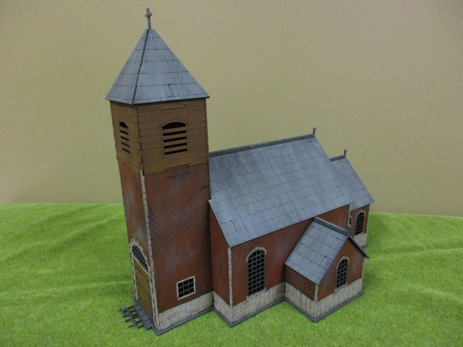 Fawcett Avenue Conscripts: 28mm Plancenoit Church from Sarissa Precision