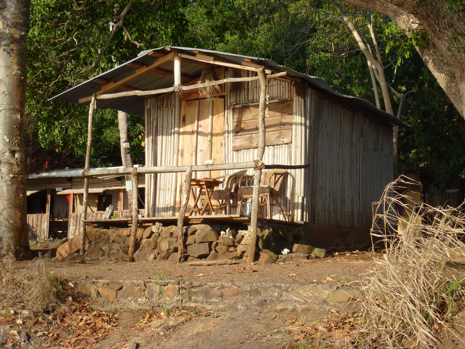 Jo & Gé à Mayotte: LA CASE ROBINSON