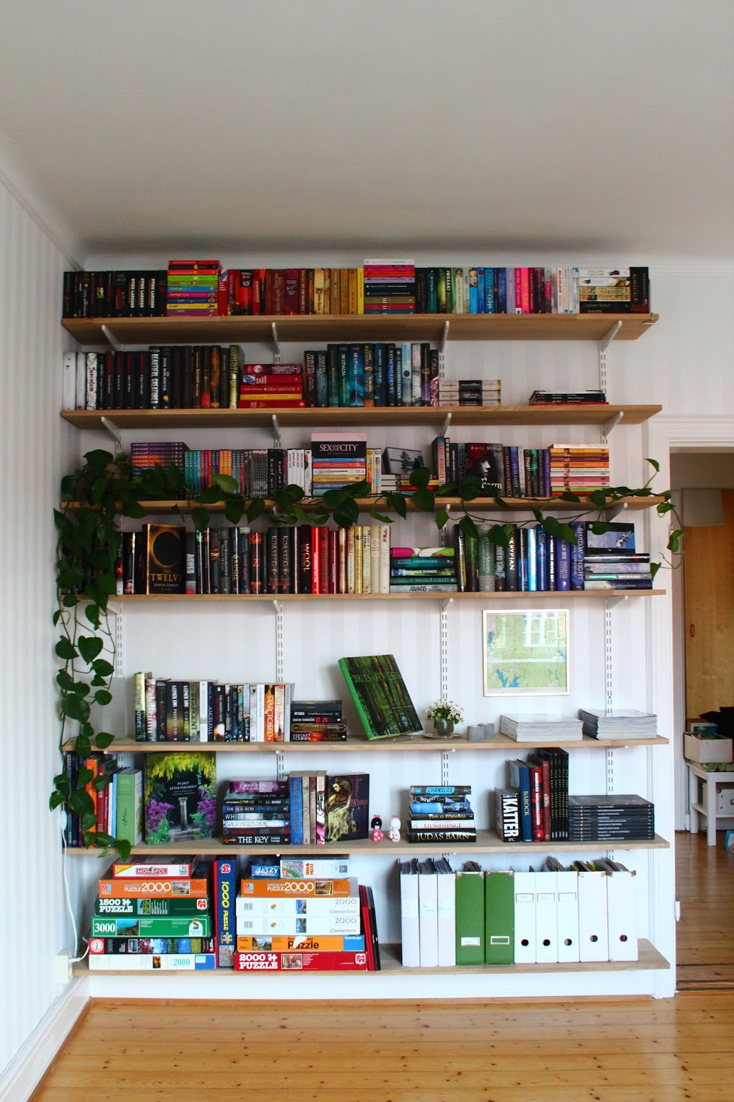 Fridas Bokhylla: Min nya bokhylla!