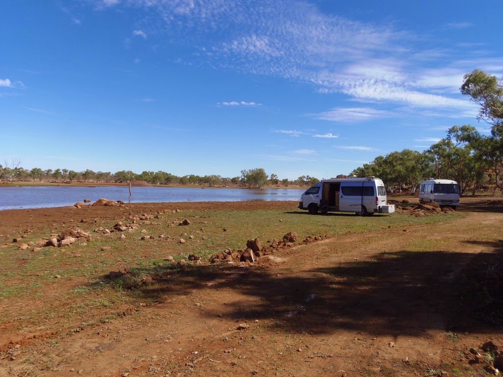 Solo Steve On The Road: DAJARRA WATERHOLE, OUTBACK Qld