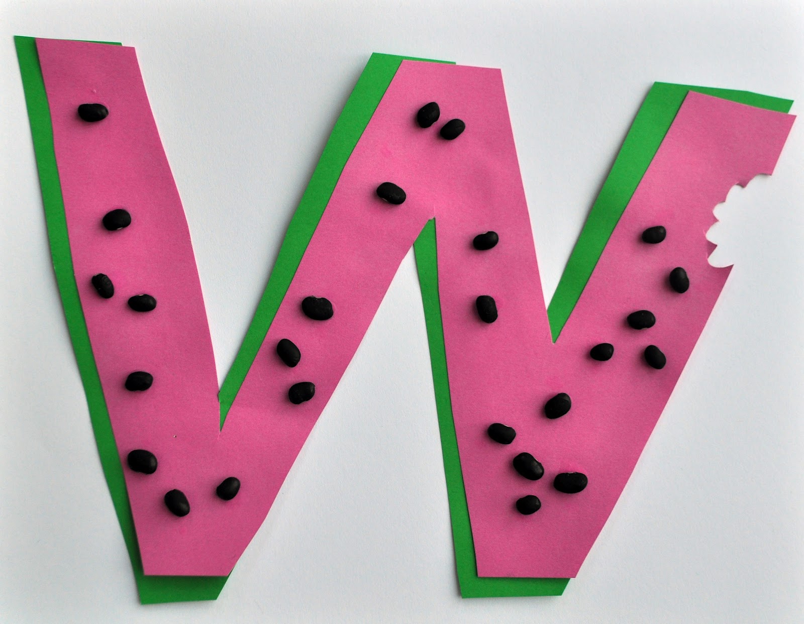 The Little Legers: W is for Watermelon.