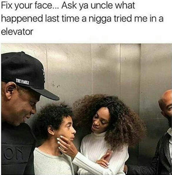 Rhymes With Snitch Celebrity And Entertainment News Tina Knowles Deletes Solange Jay Z