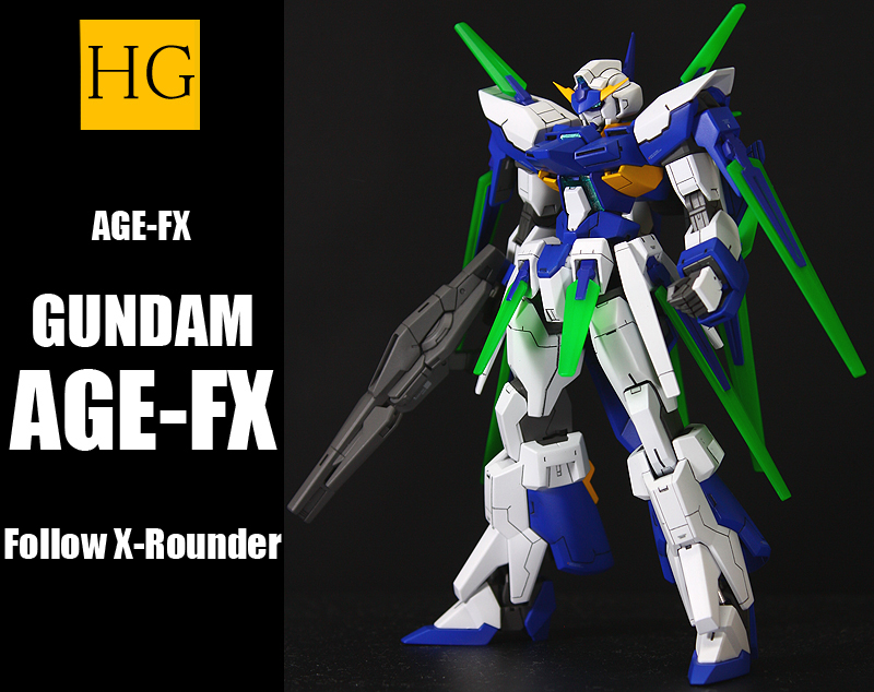 GUNDAM GUY: HG 1/144 Gundam AGE-FX Burst Mode - Custom Build