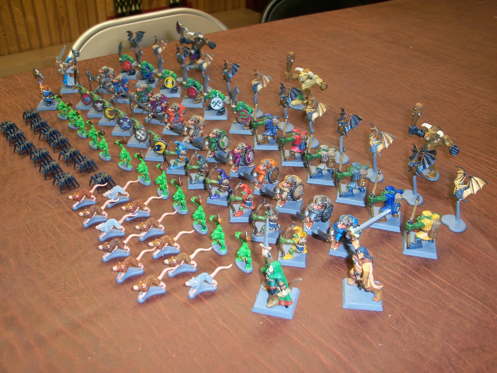 Adventures In Miniature Gaming: Painted Warhammer Quest Box Miniatures