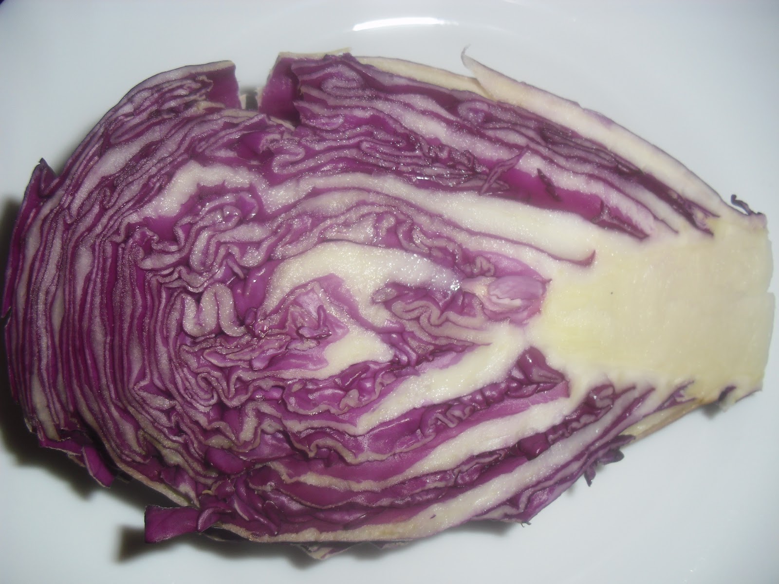 El huerto del Lopez: LA COL MORADA, UN TOQUE DE COLORIDO PARA LA ENSALADA