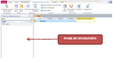 Microsoft Access 2010: Interfaz de Access 2010