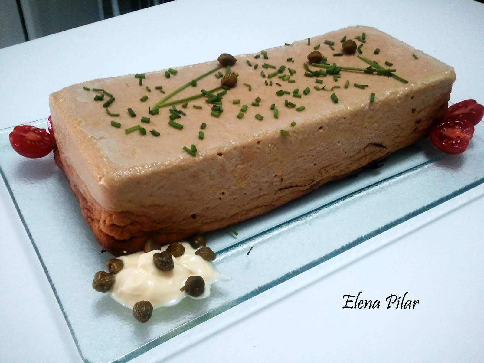 Pastel de Bonito con mahonesa