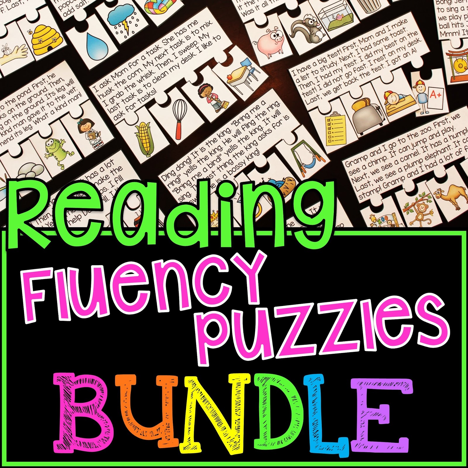 Miss Giraffe's Class: Phonics Fluency Notebooks