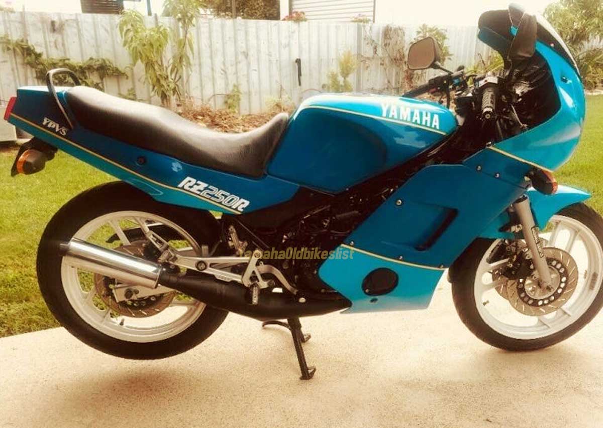 1989 Yamaha RZ250 YPVS Vintage Sport bike Blue Color & Fairing - Yamaha ...