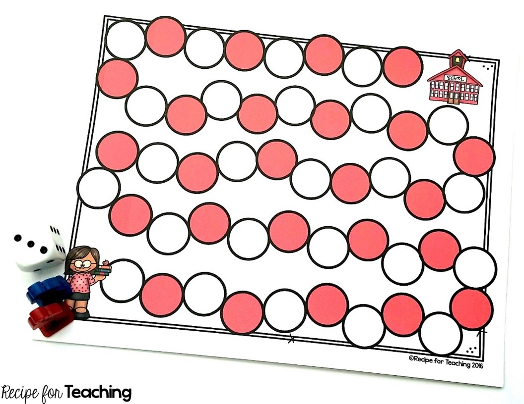 Community Helper Math Games - Recipe for Teaching