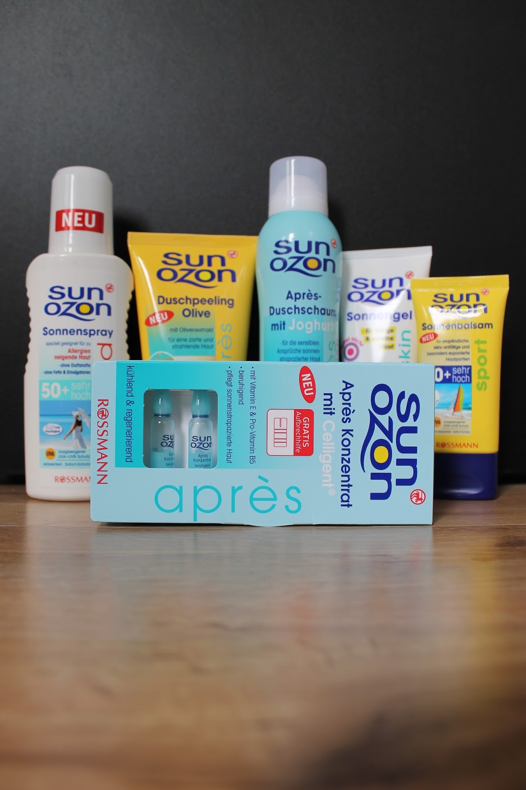JulySunShine: Sun Ozon Produkte von Rossmann