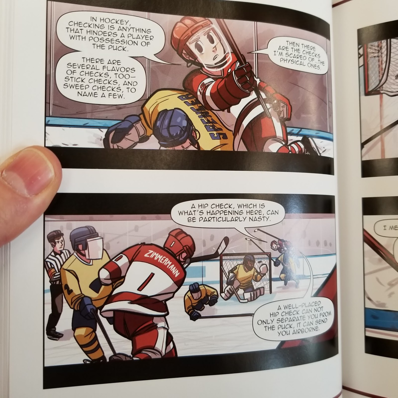 Books Are For Squares: Hockey Comic: "Check, Please!" by Ngozi Ukazu