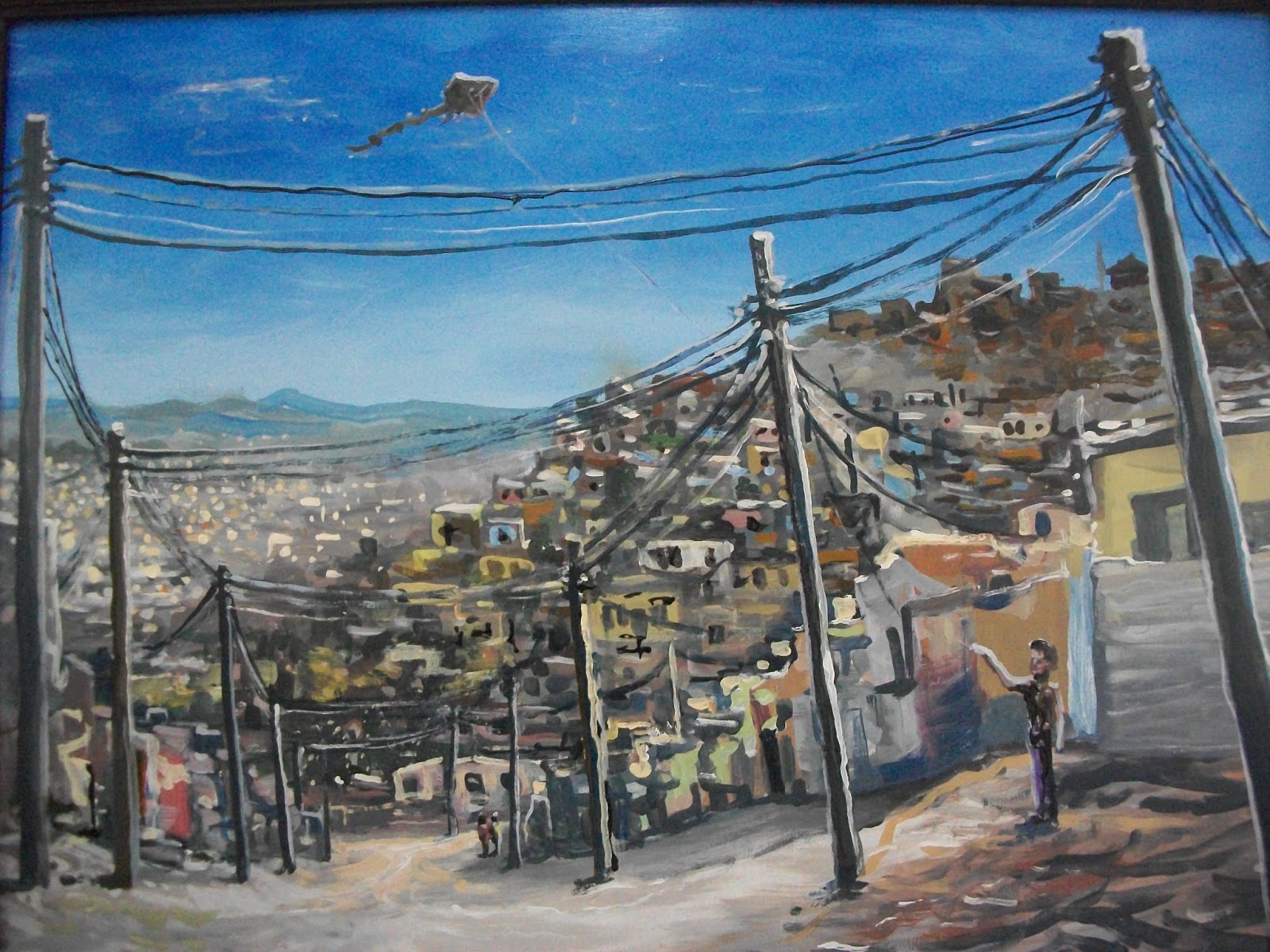 Pinturas de barrio de Cesar Barrientos