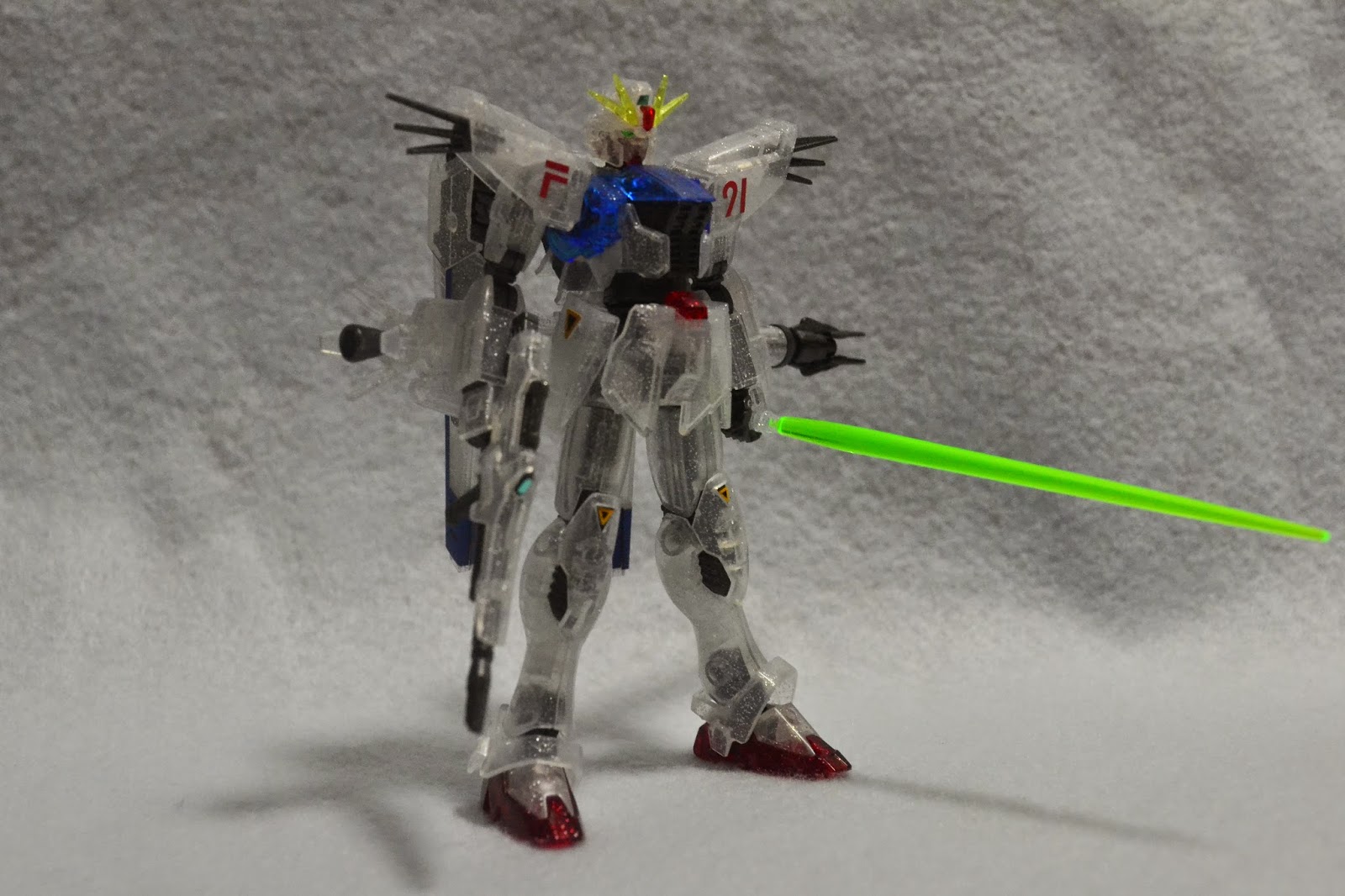 Gunplanerd: [Kit Insight] HGUC F91 Gundam F91 (Afterimage Clear Ver ...