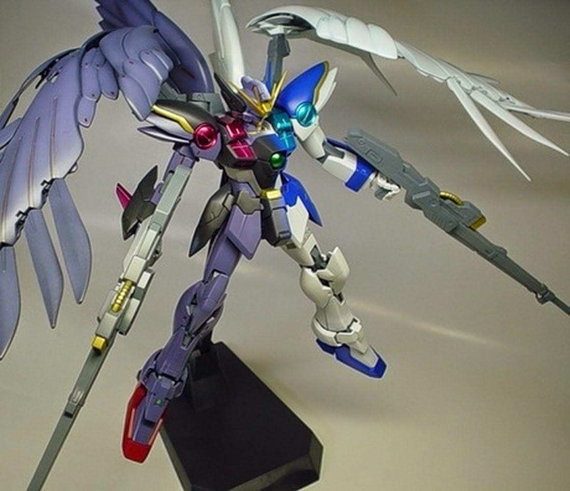 Painted Build: MG 1/100 Wing Gundam Zero Custom EW ver. "Angel/Devil"