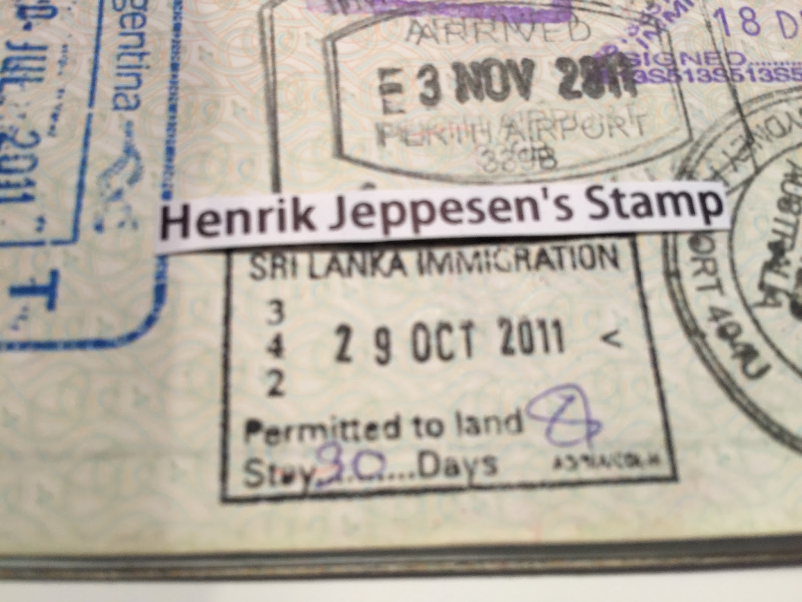 Sri Lanka Stamp - Traveler