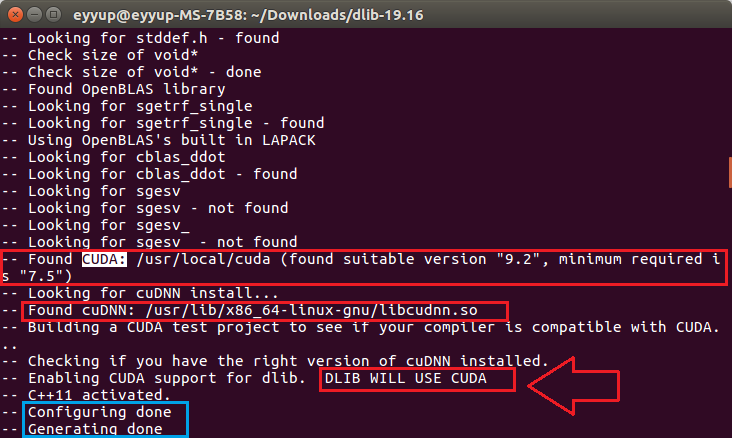 Yapay Zeka Labs: Dlib (Python) Kütüphanesinin Ubuntu'ya Kurulumu