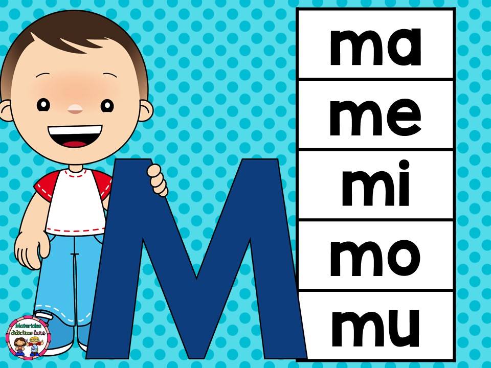 Carteles+de+Silabas+M.jpg (960×720) (With images) | Preschool ...