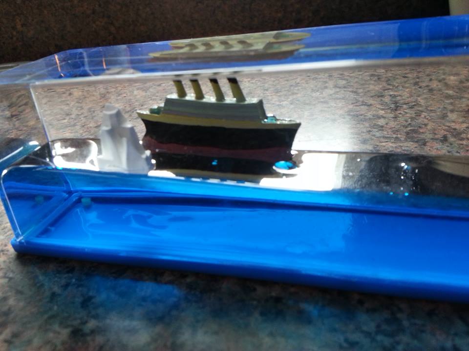 * Over The Rainbow *: My Review For The Titanic Liquid Wave Paperweight ...