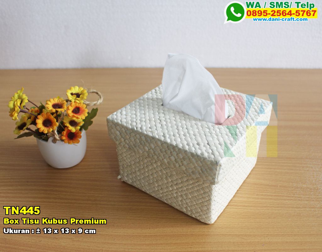 Box Tisu Kubus Premium | Souvenir Pernikahan