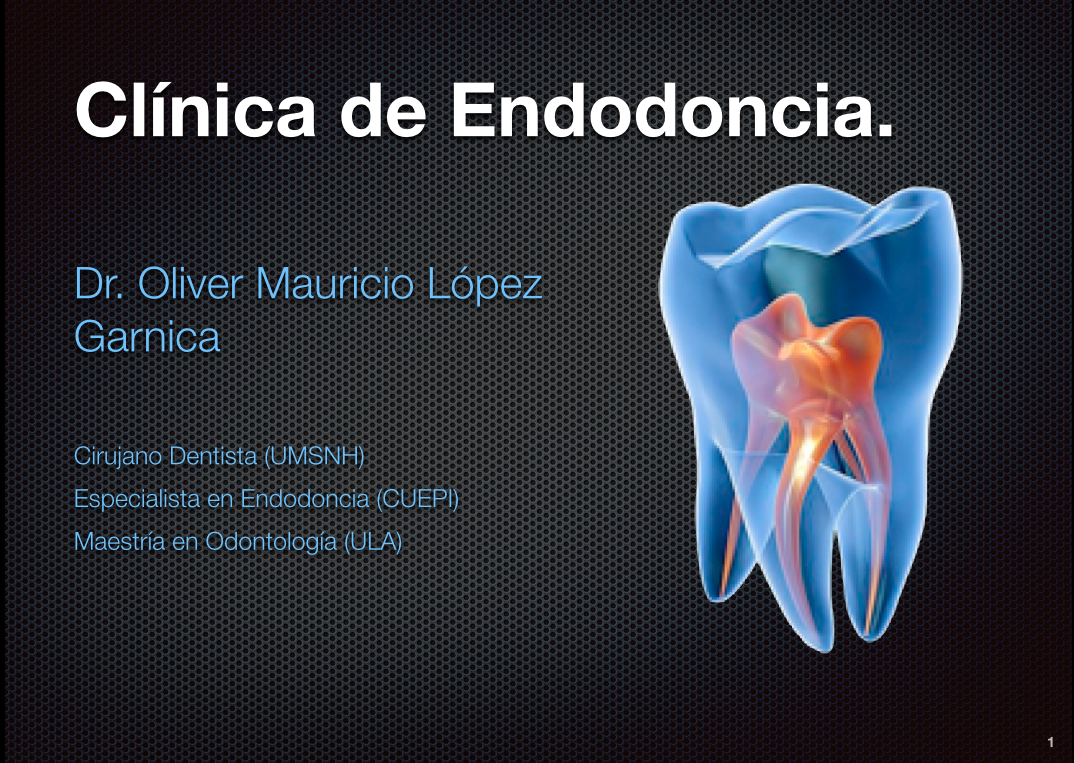 Generalidades sobre la Pulpa Dental