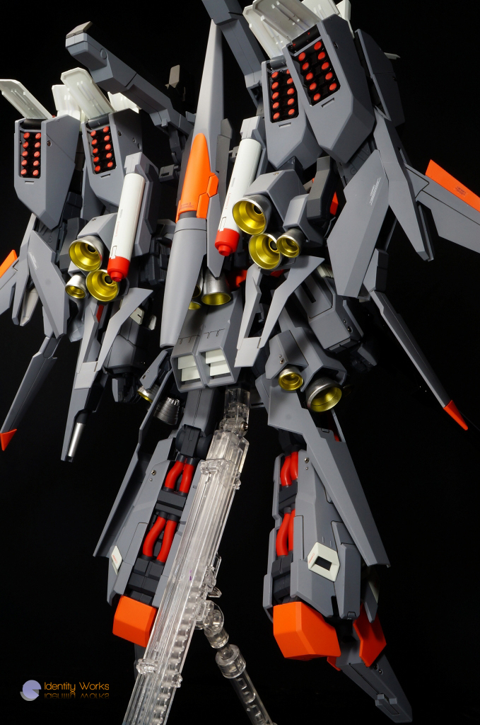 MG 1/100 ReZEL type C (Defenser A and B) painted build by IDENTITY