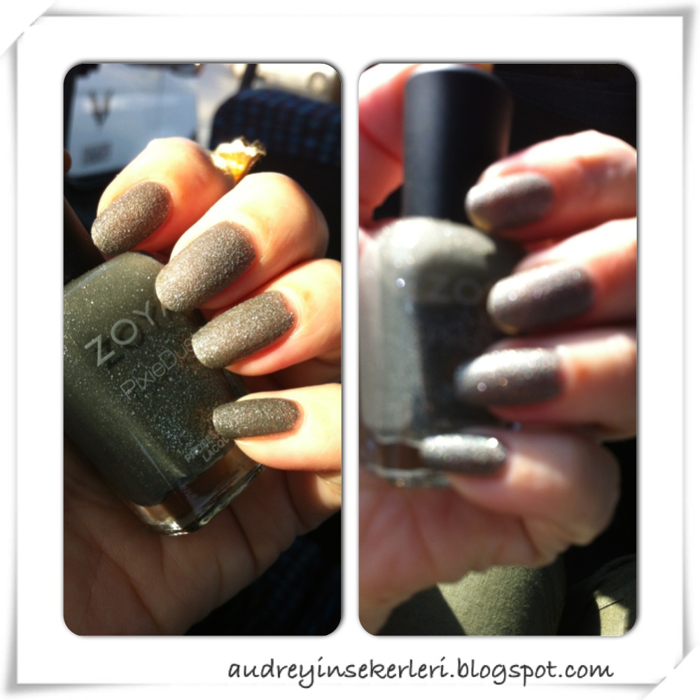 AUDREY : Günün Ojesi Zoya Pixie Dust London..