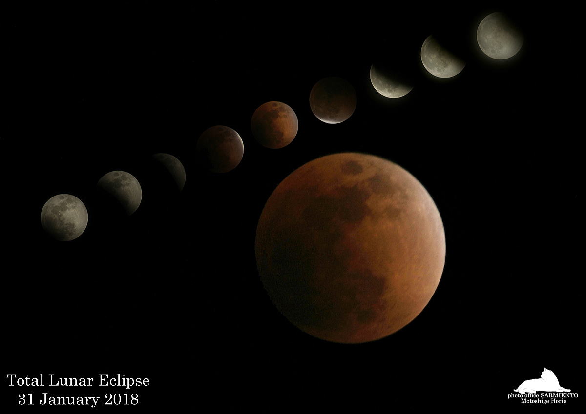 photo office SARMIENTO: Total Lunar Eclipse_31 January 2018