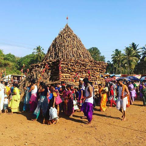 CHURCH AND TEMPLE ADDICT: SHRI LAIRAI TEMPLE, SHIRGAO