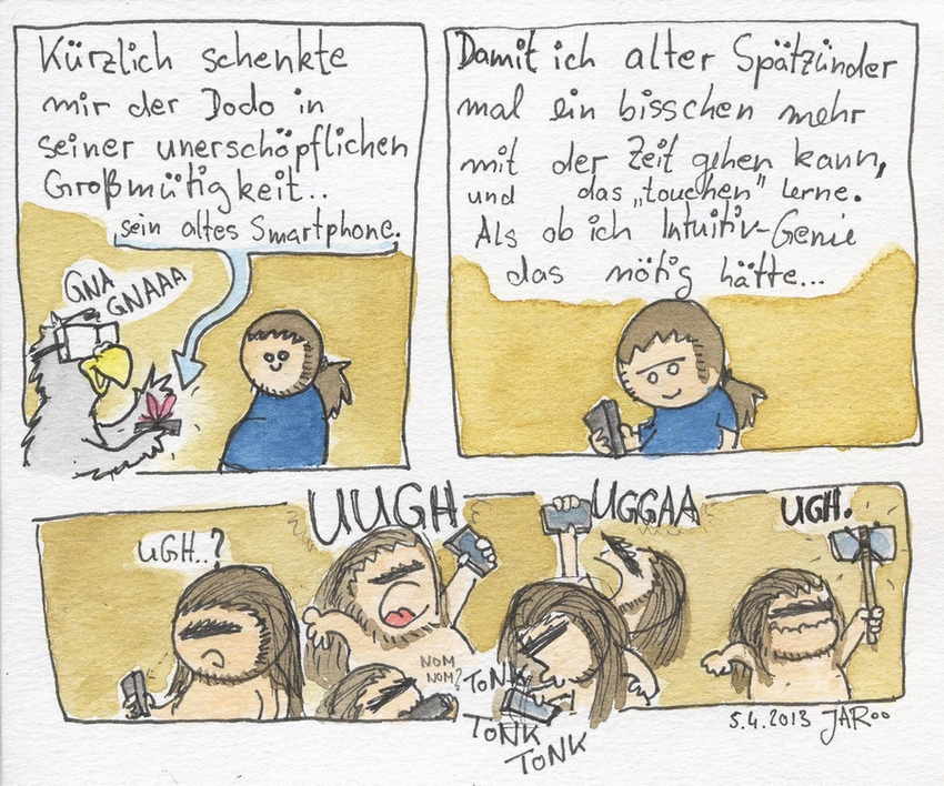 nichts halbes und nichts ganzes...: JARoo der Smartphonecrack