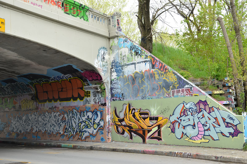 Art Mural- Street Art: TUNNEL DE ROUEN